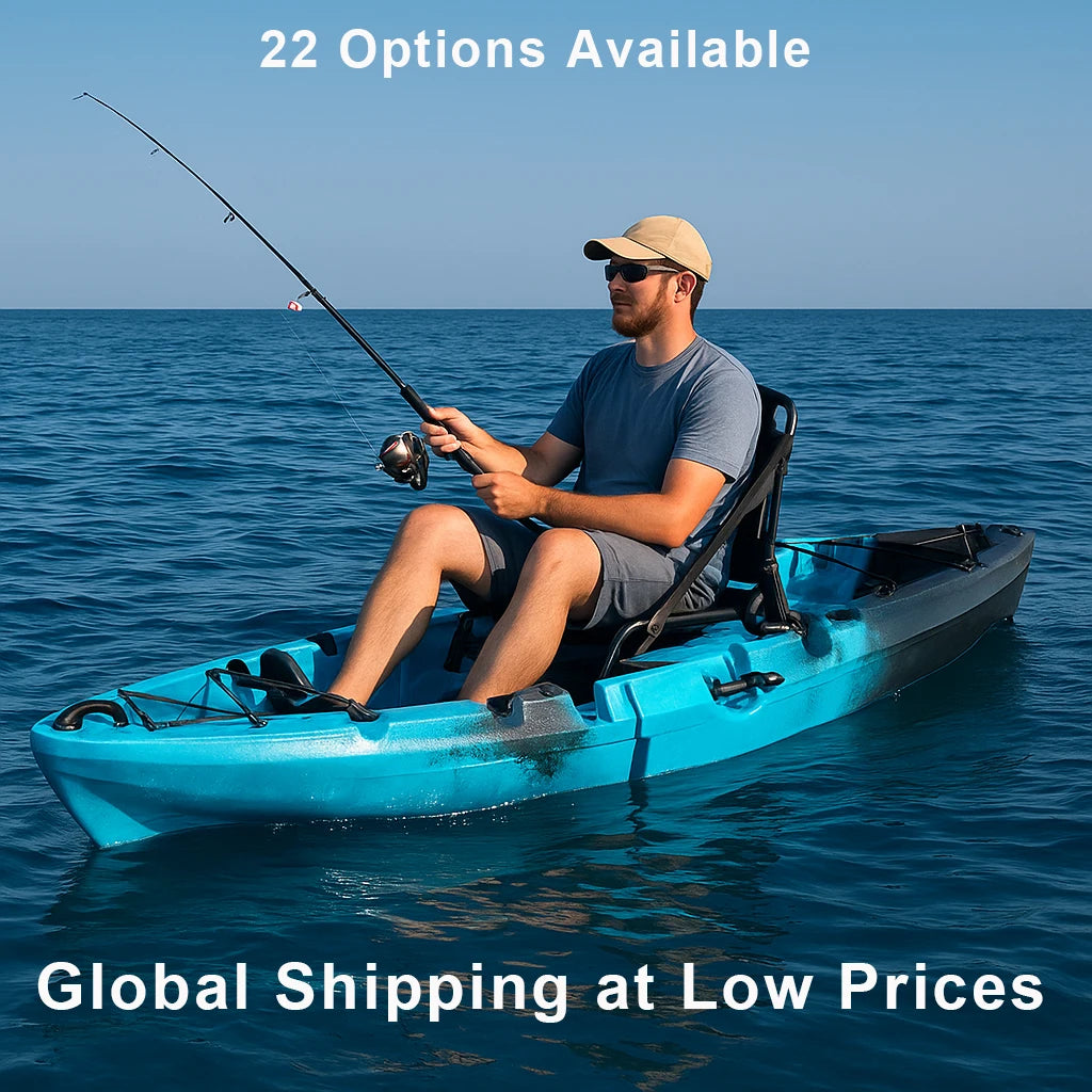 Modular LLDPE Kayak | Electric & Pedal Canoe for Solo/Tandem Use ...